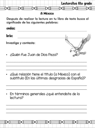Comprehensive Spanish Reading Comprehension and Literary Analysis ...