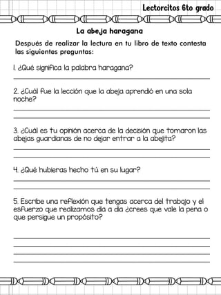 Comprehensive Spanish Reading Comprehension and Literary Analysis ...