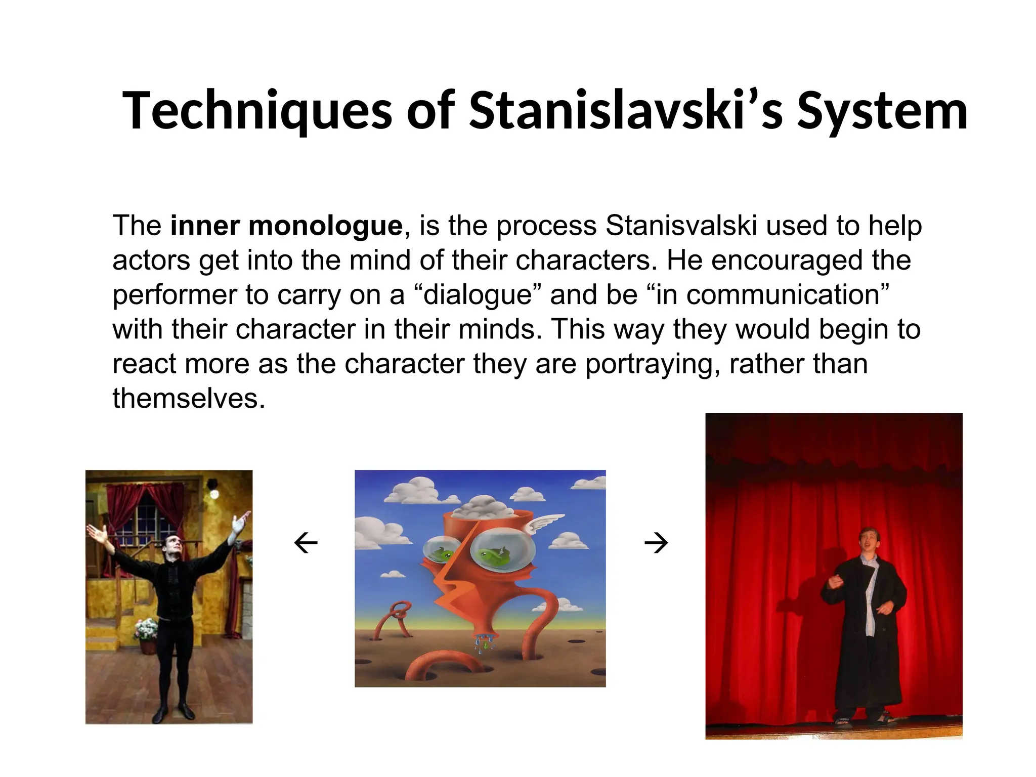 Russian Theater - Lecture Stanislavski Lesson | PPT