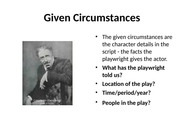 Russian Theater - Lecture Stanislavski Lesson | PPT