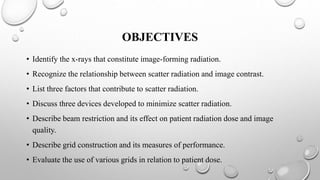 6 Lecture 6 Control of scatter radiation.pptx | Physics | Science