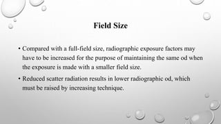6 Lecture 6 Control of scatter radiation.pptx | Physics | Science