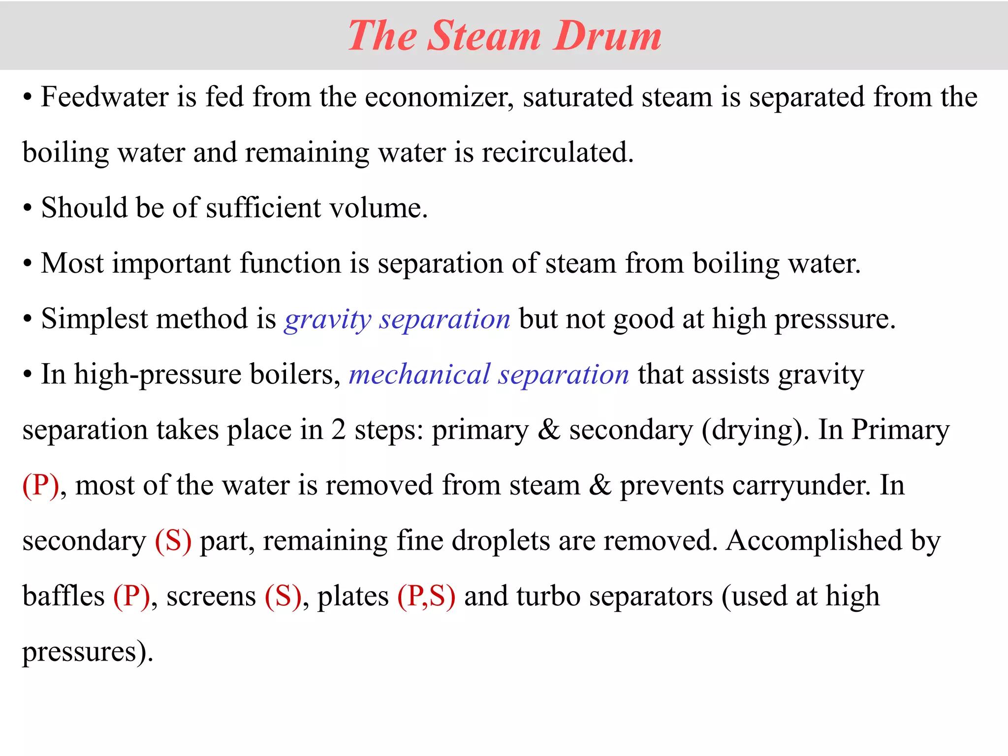 Fossil Fuel Steam Generator (Thermal Power Plant) | PPT