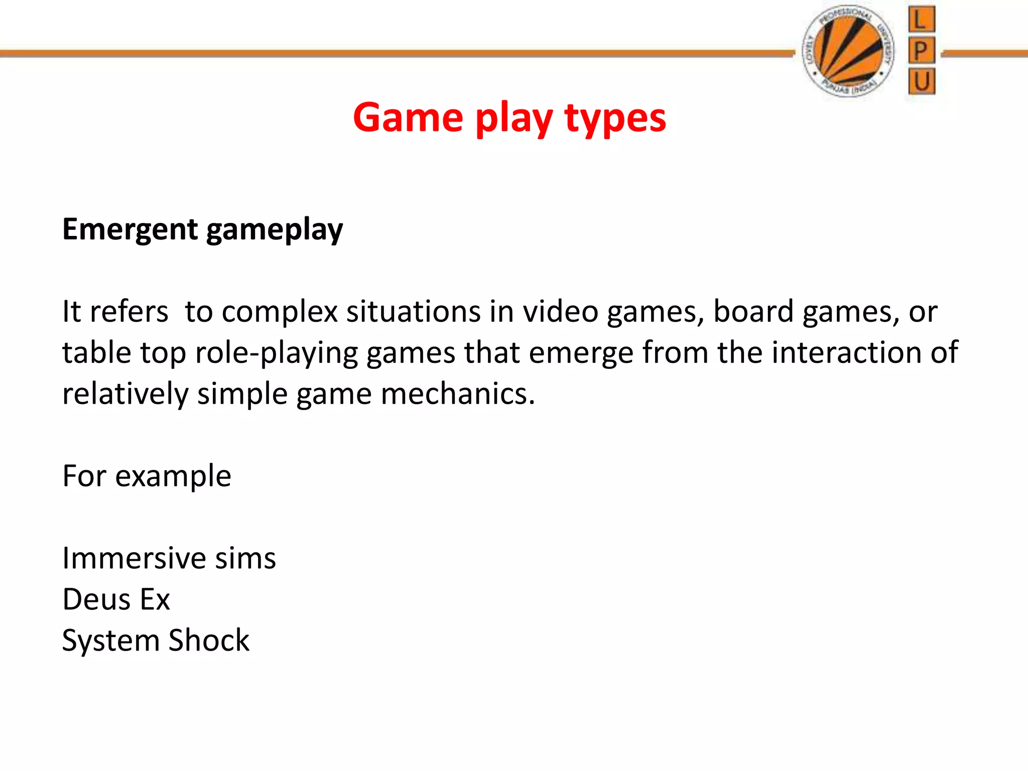 6 lecture (game elements ) 2 2-2021 | PPT