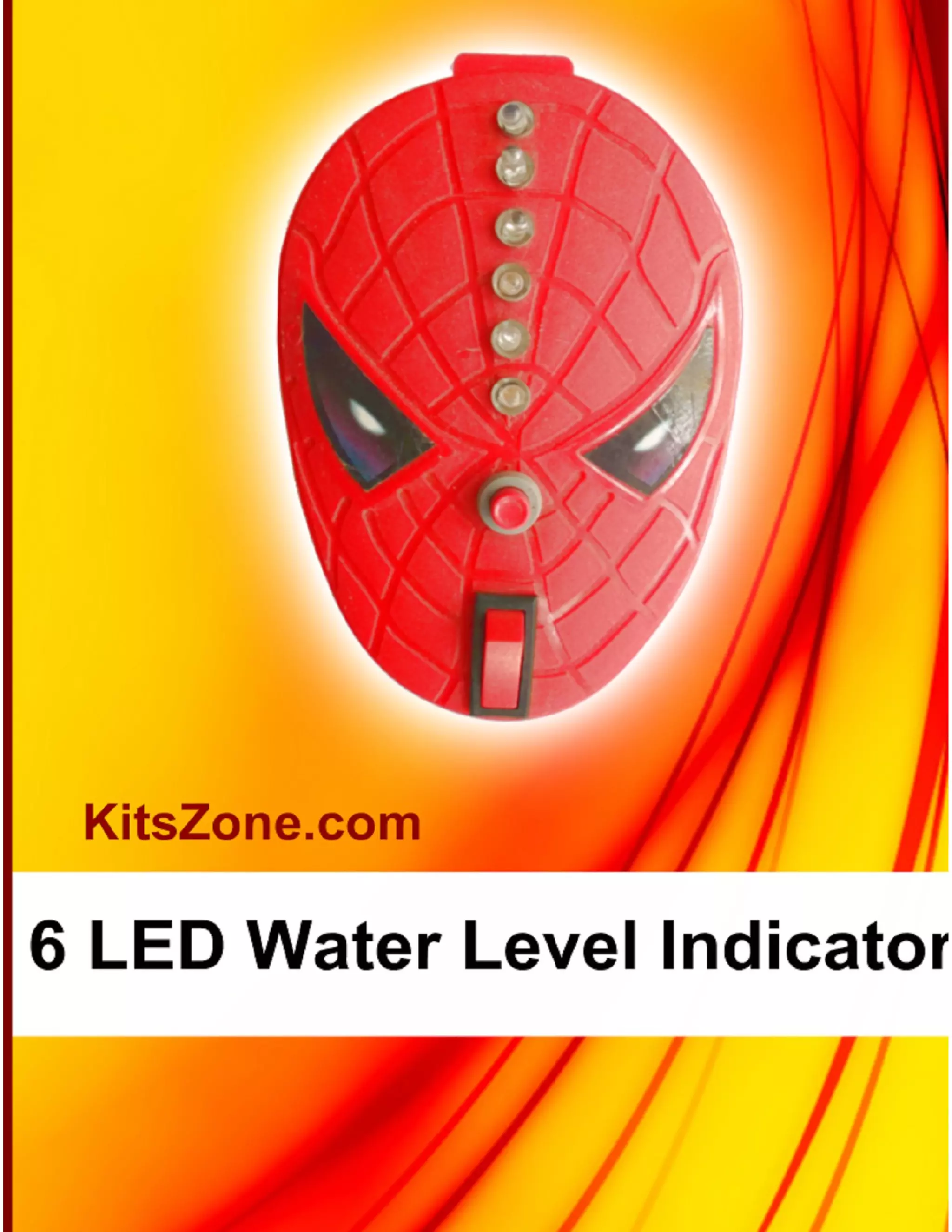 6 led water level indicator circuit with alarm | PDF