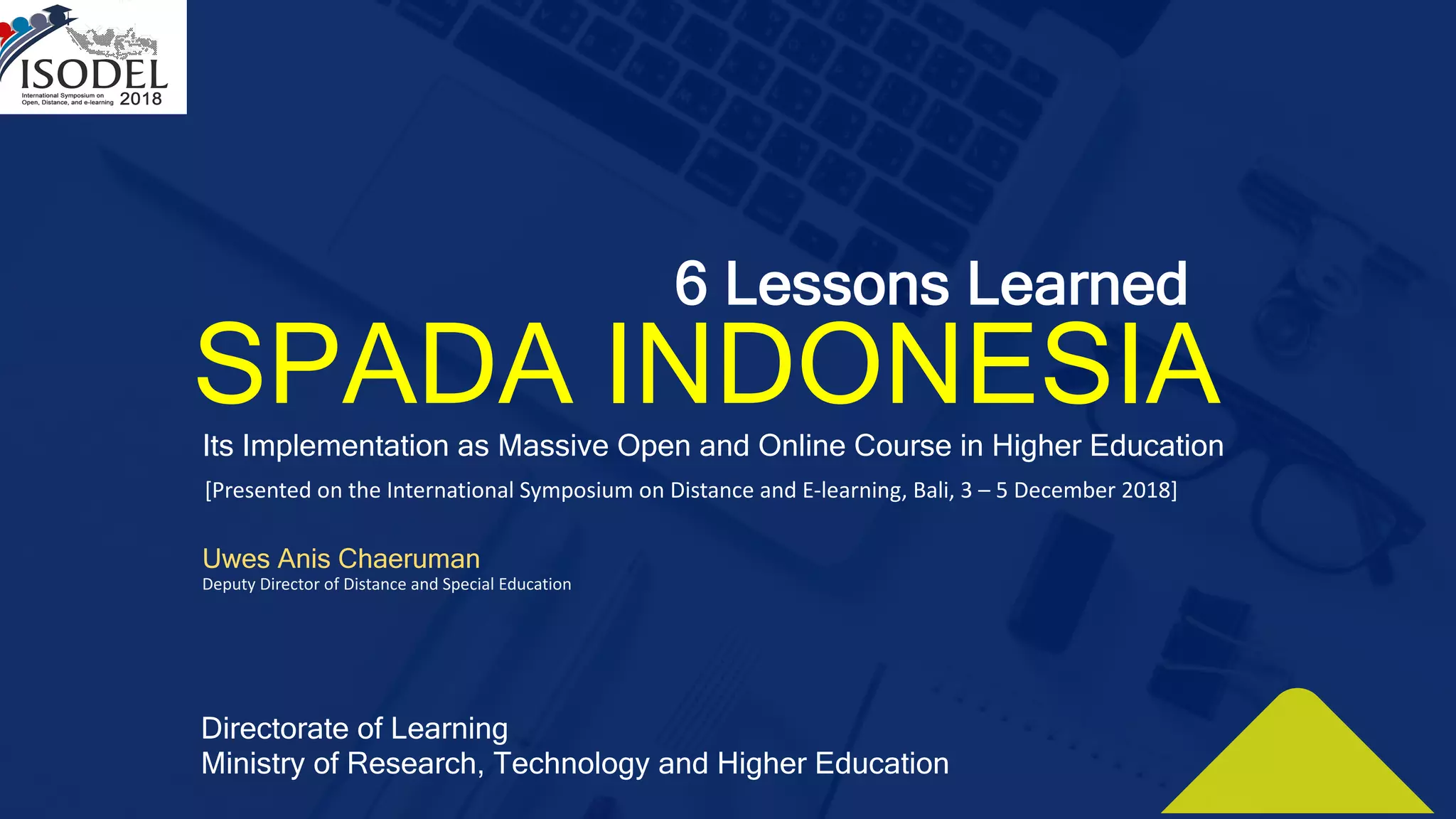 Online Learning: 6 Lessons Learned from Implementation of SPADA ...