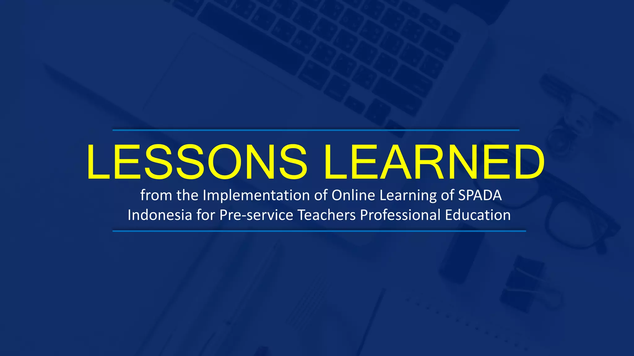 Online Learning: 6 Lessons Learned from Implementation of SPADA ...