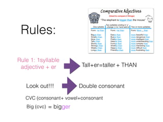 Comparatives & superlatives | PDF