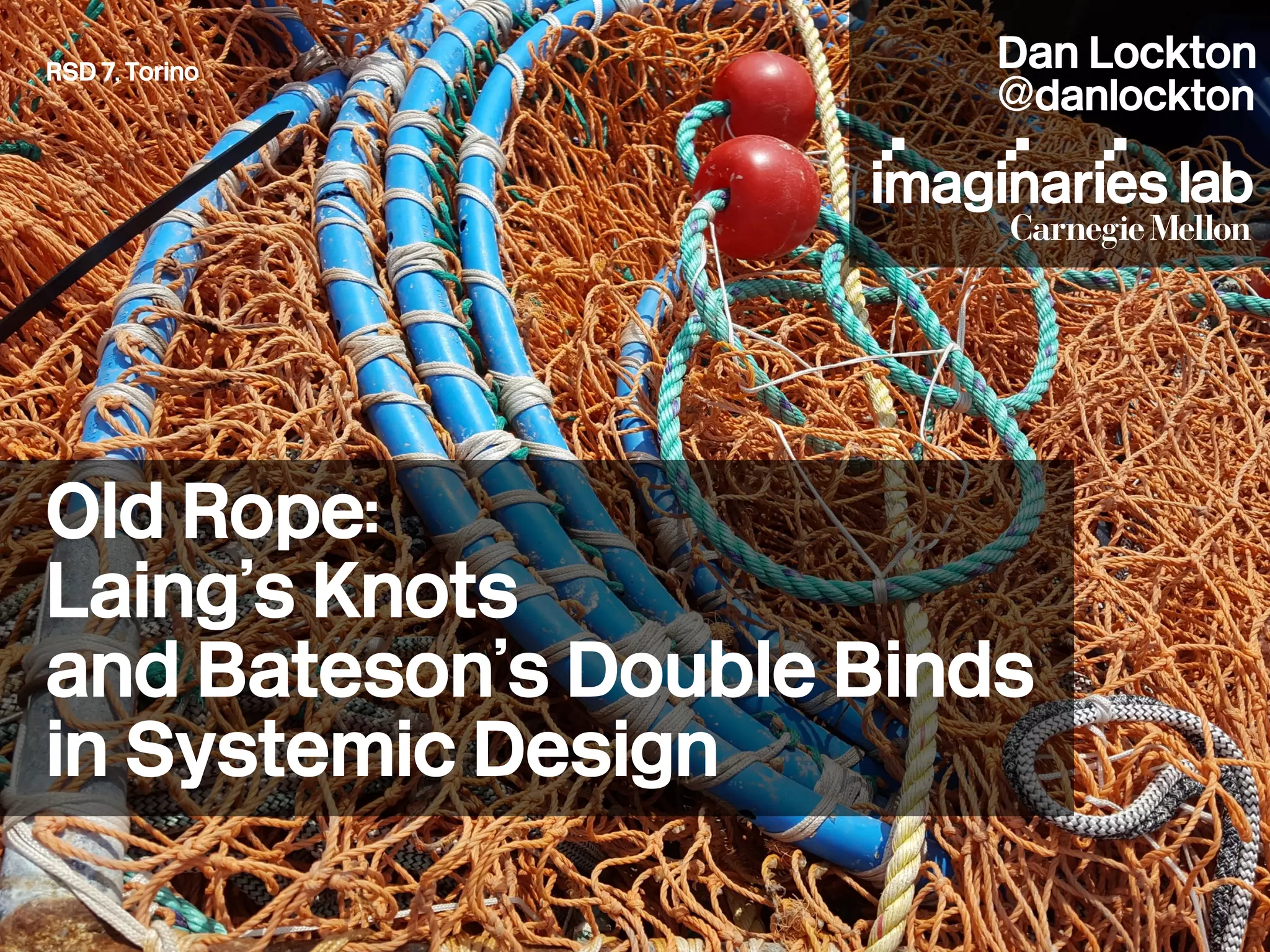 Old Rope: Laing’s Knots and Bateson’s Double Binds in Systemic Design | PPT