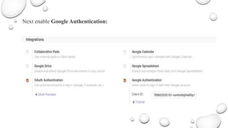 Login With External Accounts In Odoo | PPT