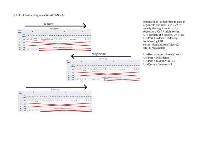 6LoWPAN Home assignment - header compression | PPT