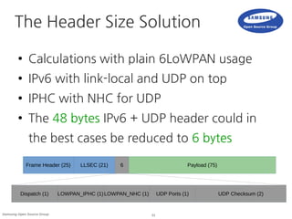 6LoWPAN: An Open IoT Networking Protocol | PDF