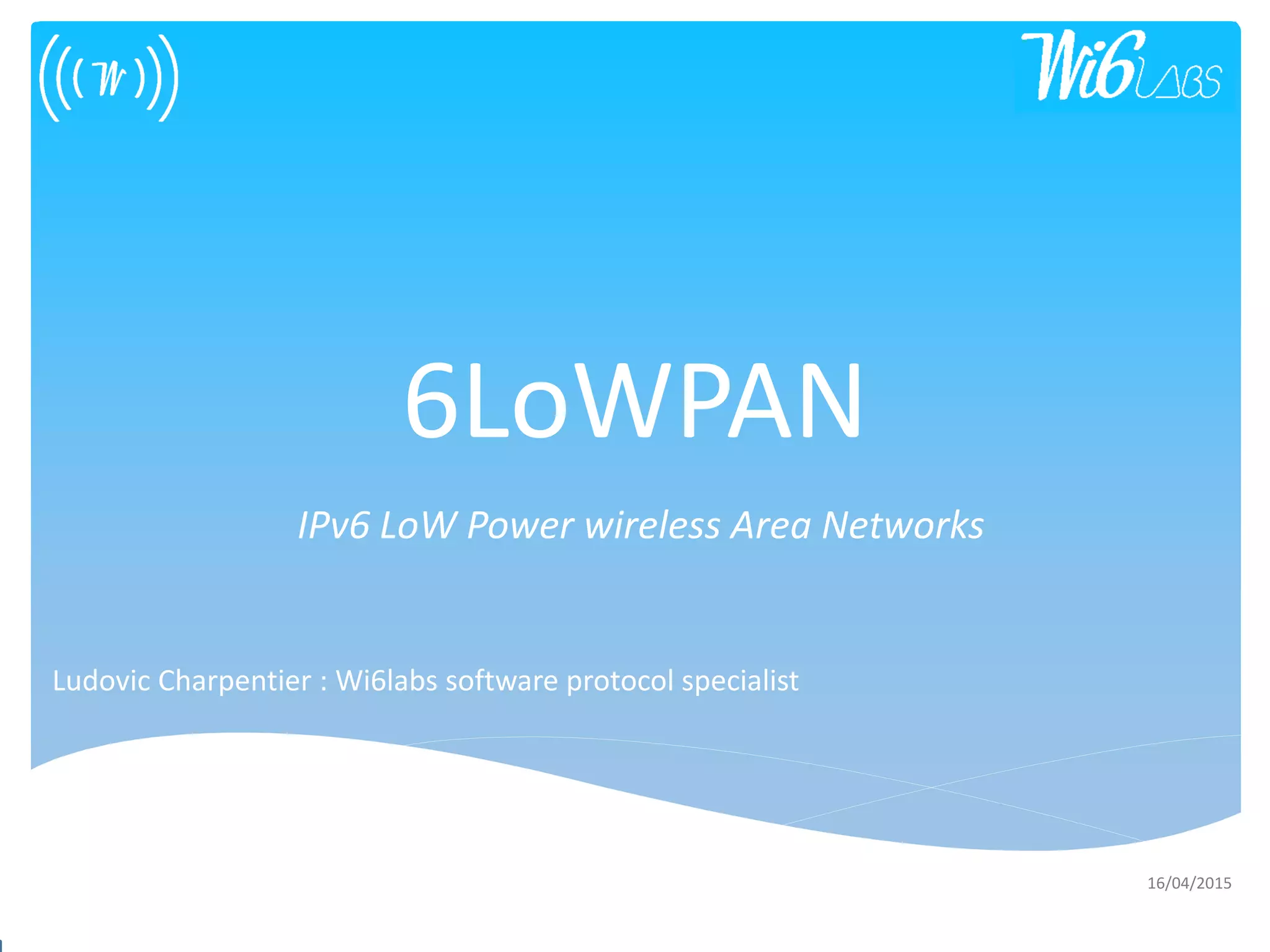 6lowpan | PPT
