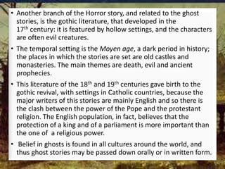 Cw ghost story | PPTX