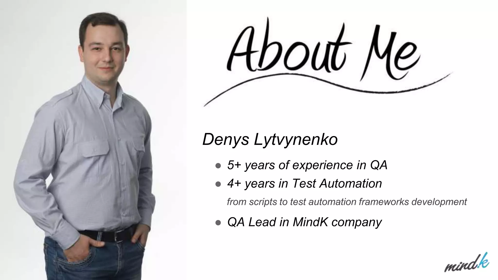 Automation pyramid within CI process | PPTX