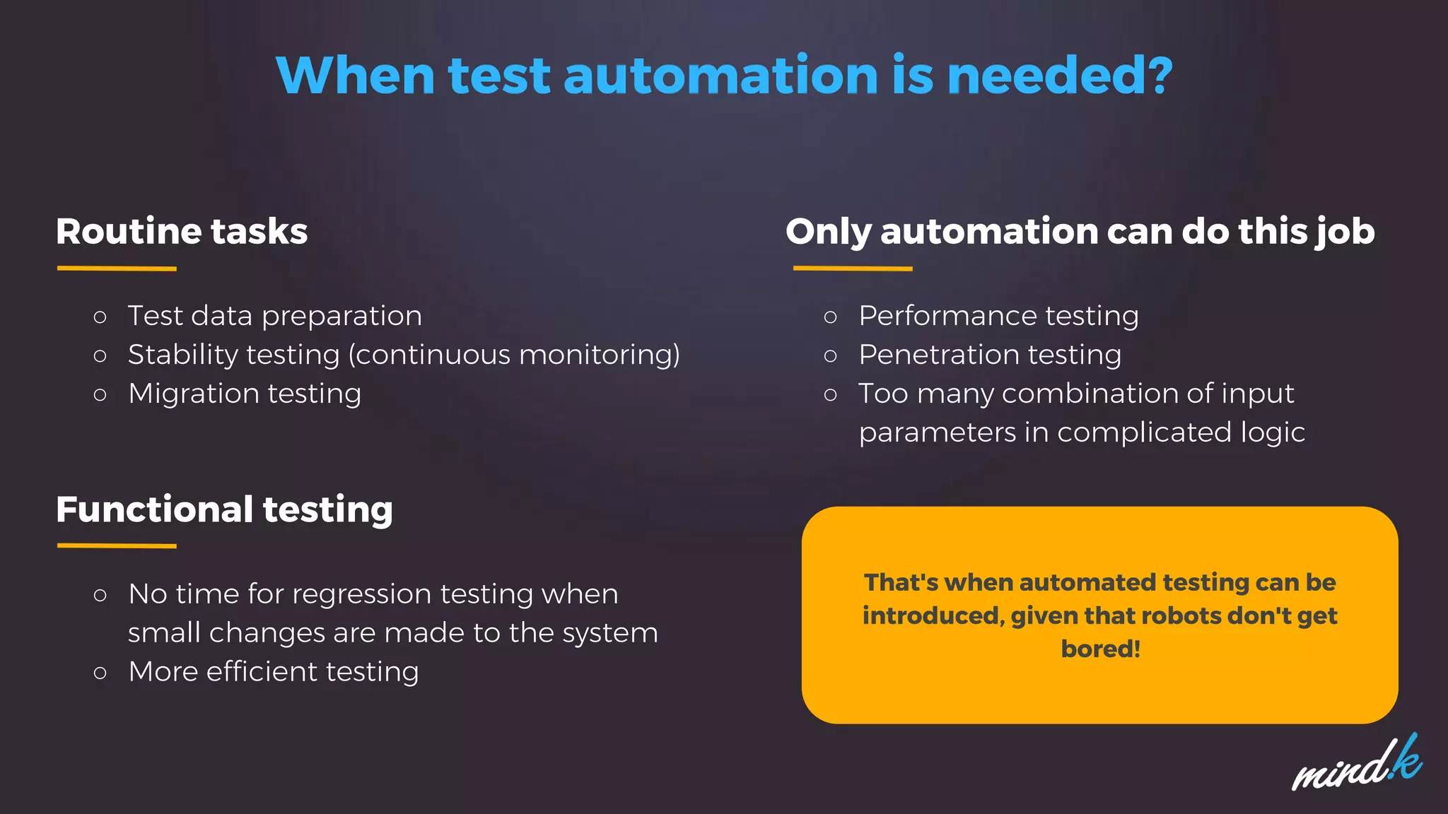 Automation pyramid within CI process | PPTX