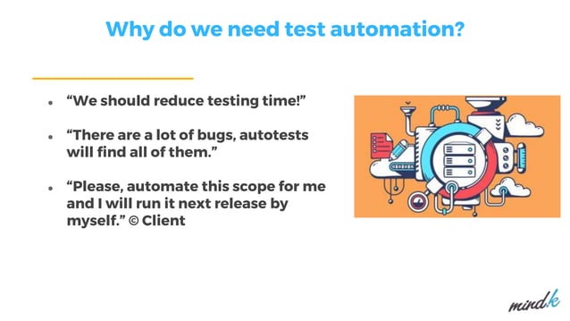 Automation pyramid within CI process | PPT