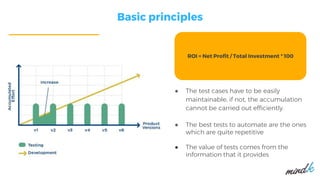Automation pyramid within CI process | PPTX