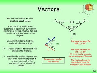 Vector Physics Problems