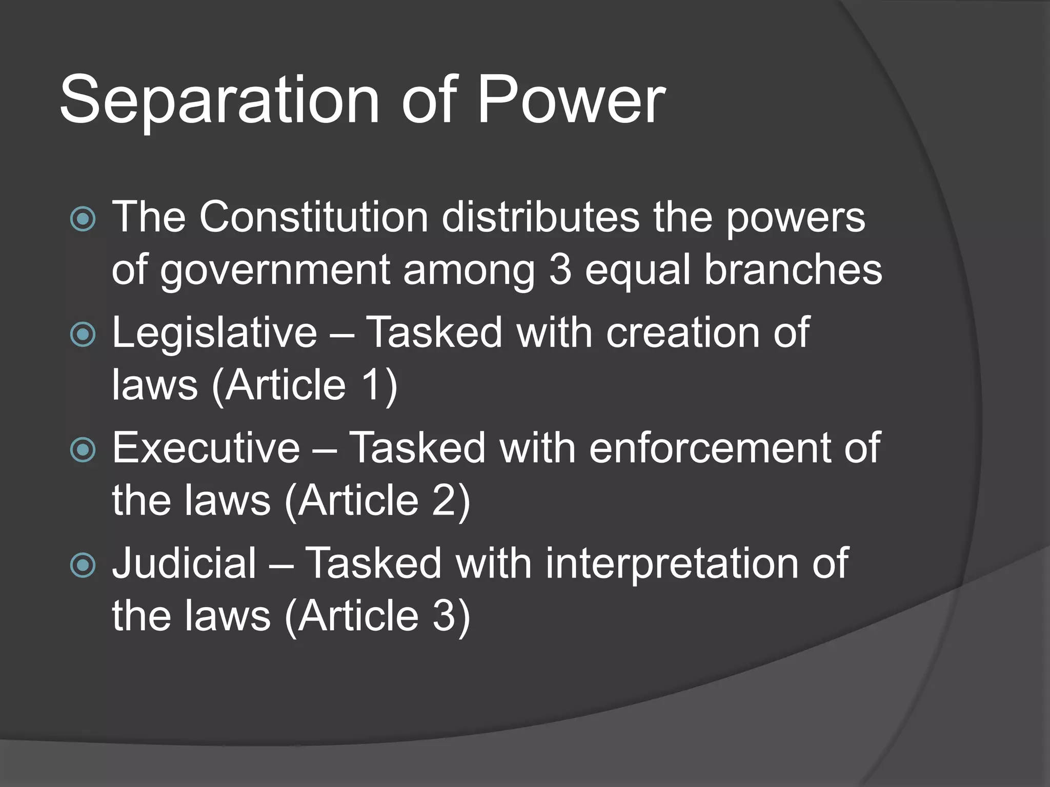 6 major principles constitution | PPTX