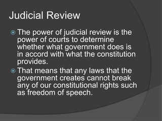 6 major principles constitution | PPTX