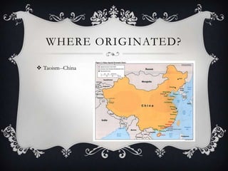 Origin Of Taoism Map
