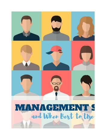 6 management styles and when best to use them | PDF