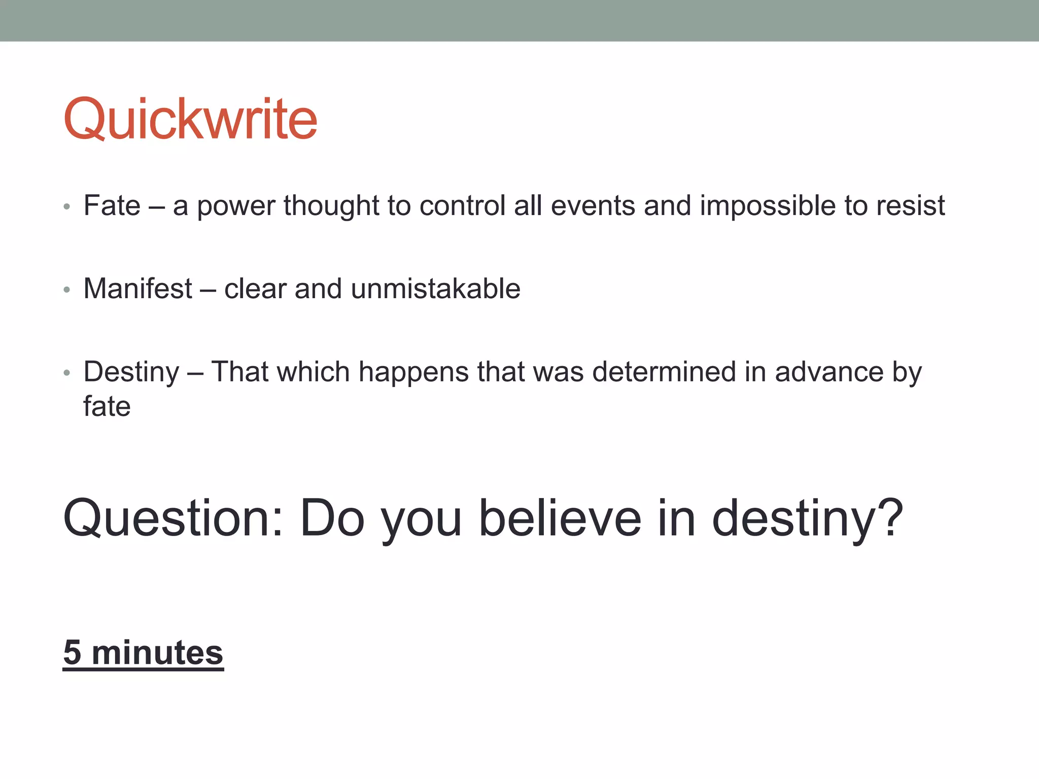 Manifest Destiny | PPTX