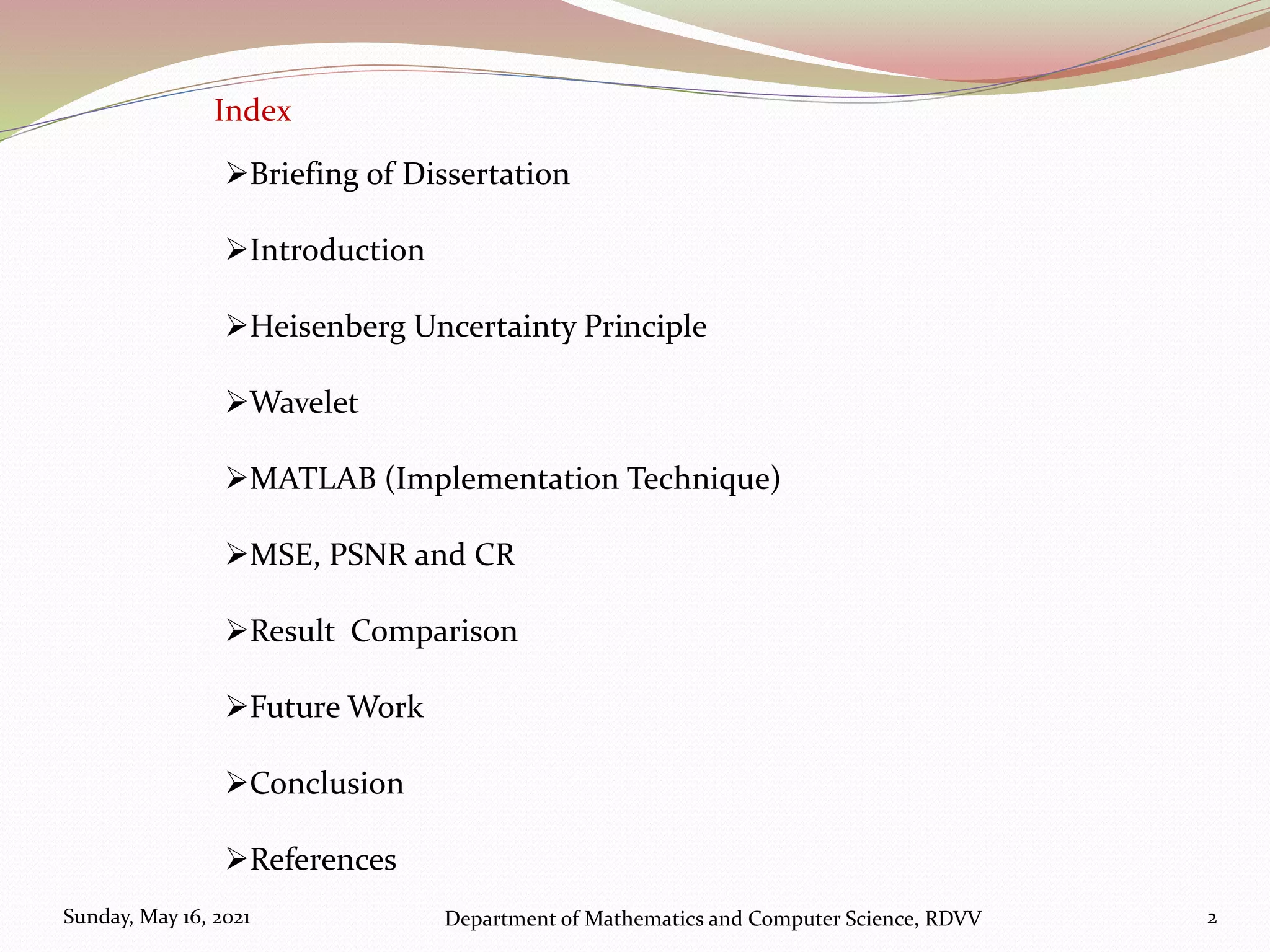 Wavelet, Wavelet Image Compression, STW, SPIHT, MATLAB