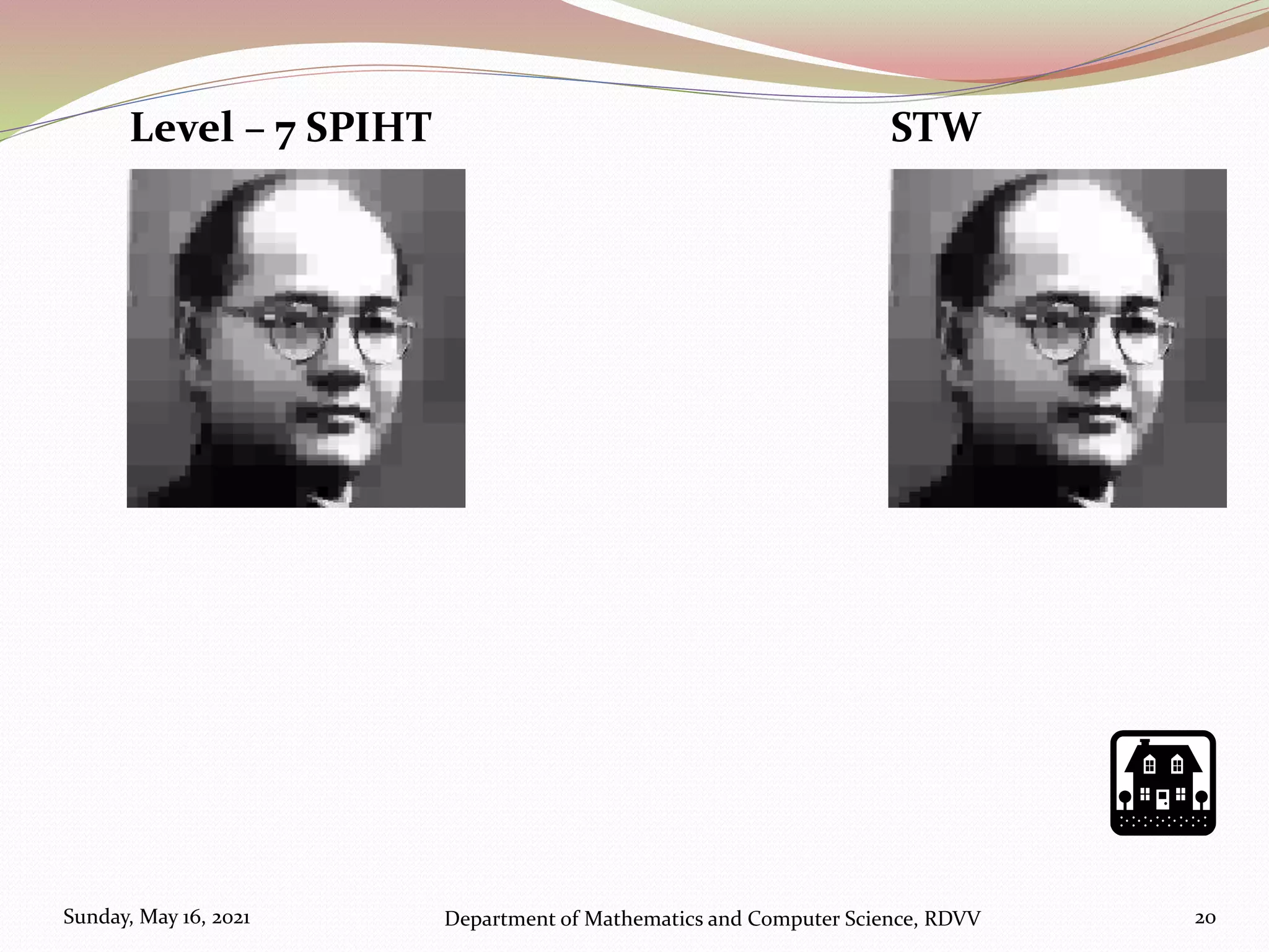 Wavelet, Wavelet Image Compression, STW, SPIHT, MATLAB