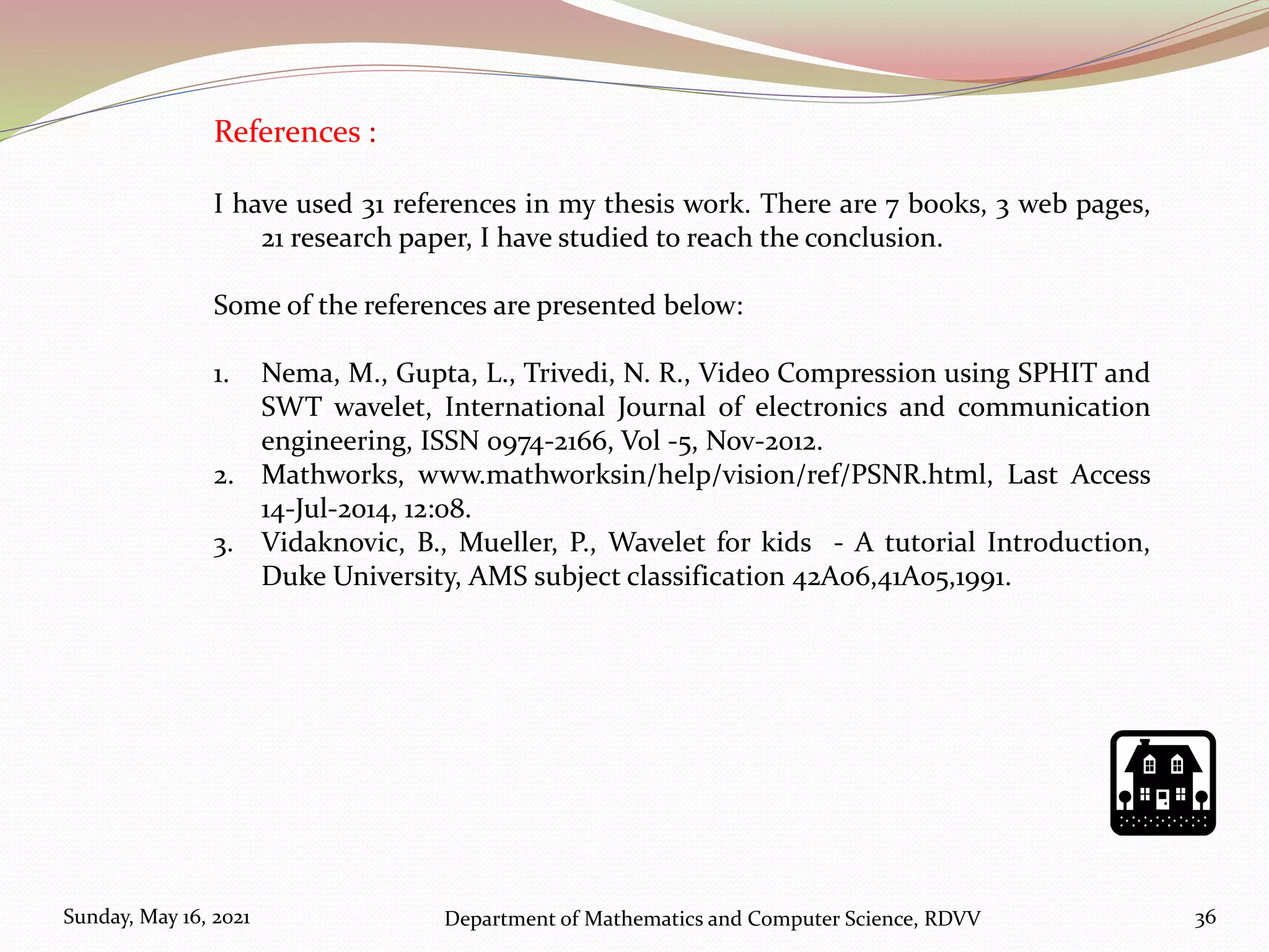 Wavelet, Wavelet Image Compression, STW, SPIHT, MATLAB