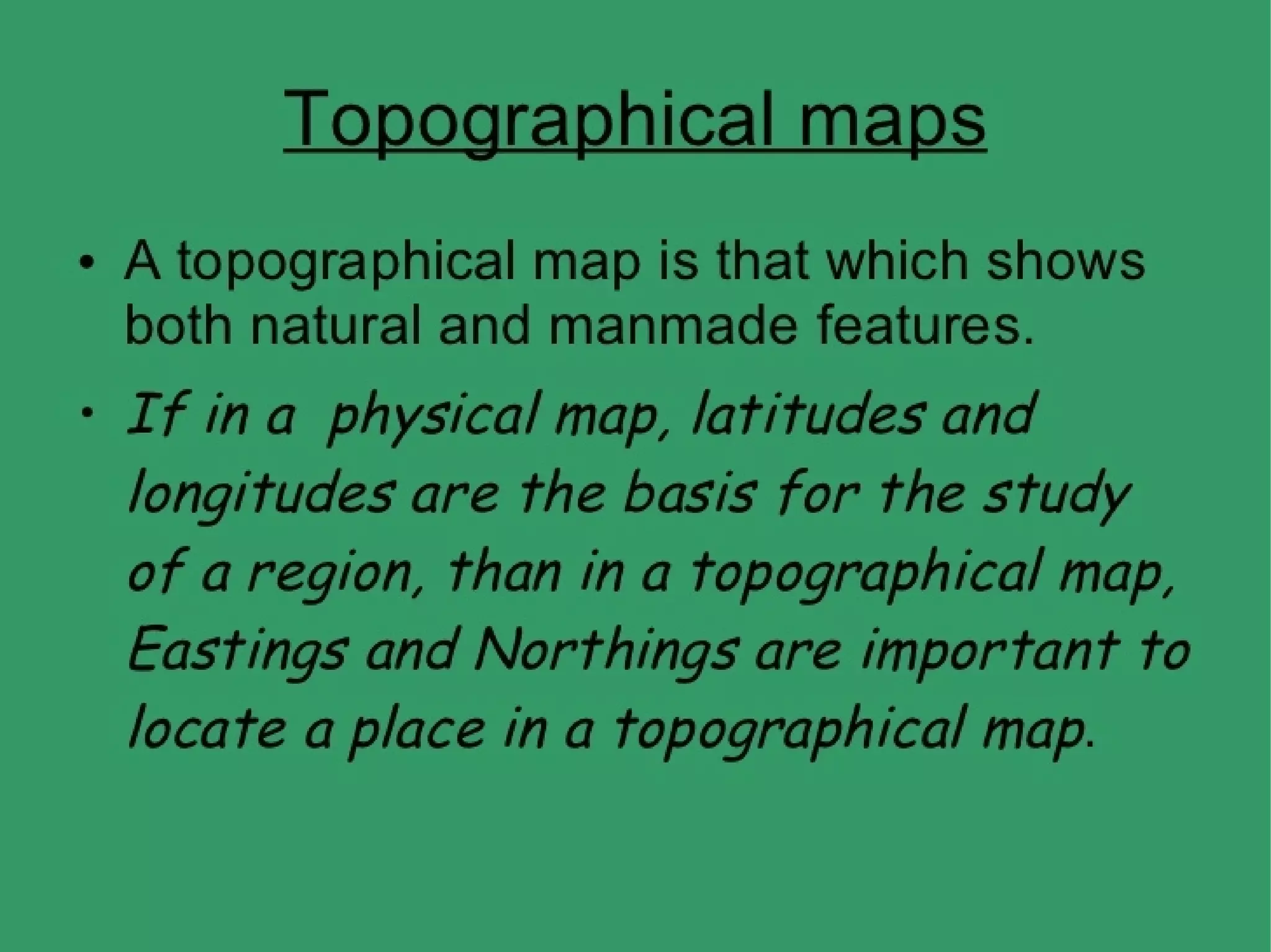 6 map reading | PPT