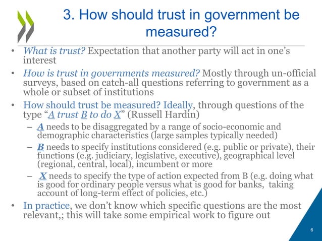 Measuring Trust in Governments and Democratic Quality | PPT