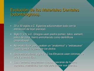 6 materialesdentales | PPT