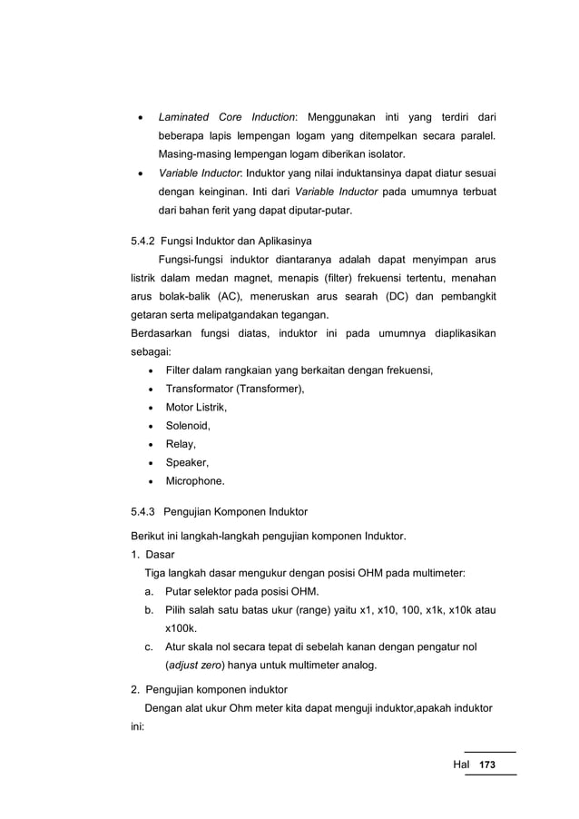 6 materi komponen elektronika | PDF