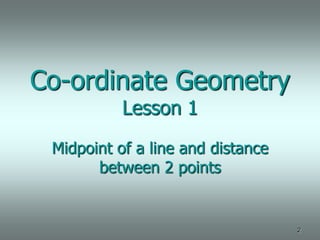6 mat unit 4 coordinate geometry | PPT