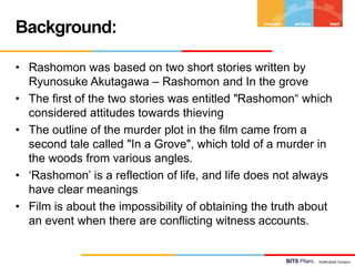 6 mcmh rashomon | PPTX