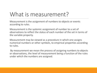Measurement and Scaling Techniques | PPTX