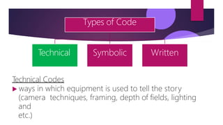 6 Media and Information Languages (Part 1) Genre, Codes and Conventions ...