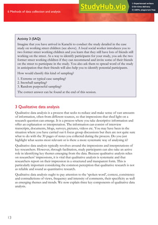 6 Methods Of Data Collection | PDF