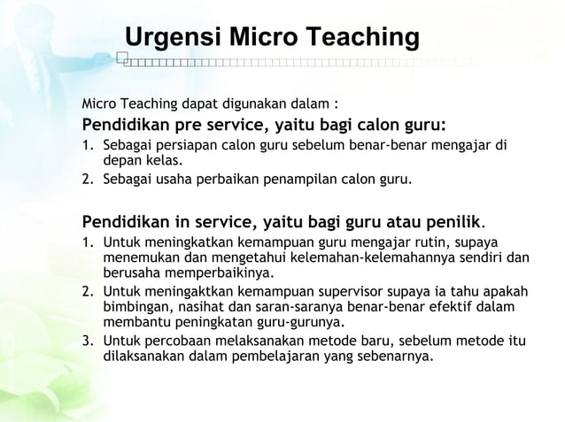 micro teaching | PPT