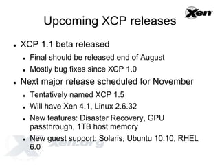 The Future of XCP | PDF