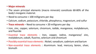 6 Minerals.pptxbiochemistryyyyyyyyyyyyyy | PPTX
