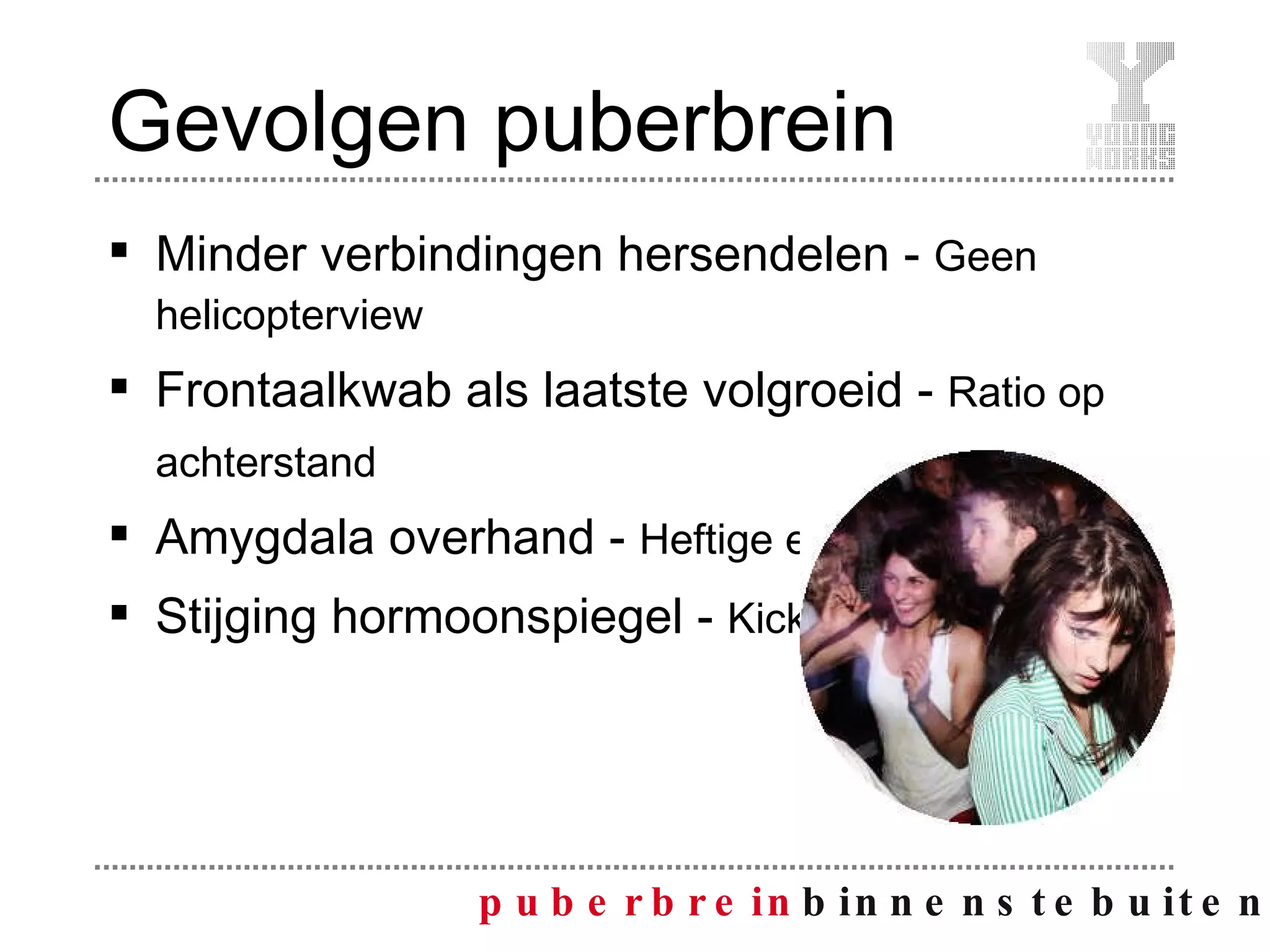 Puberbrein Binnenstebuiten | PPT