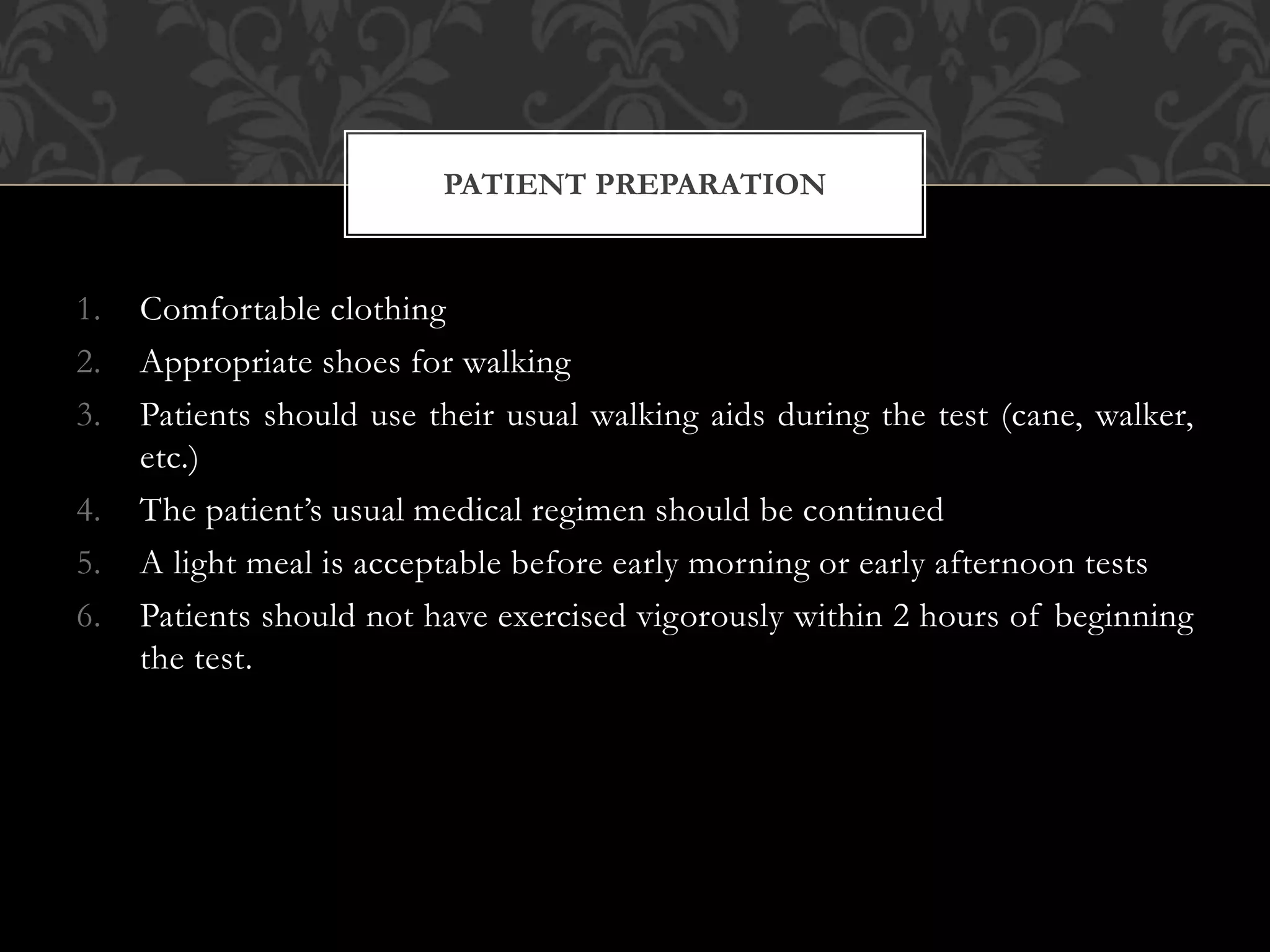 6 minute walk test | PPTX