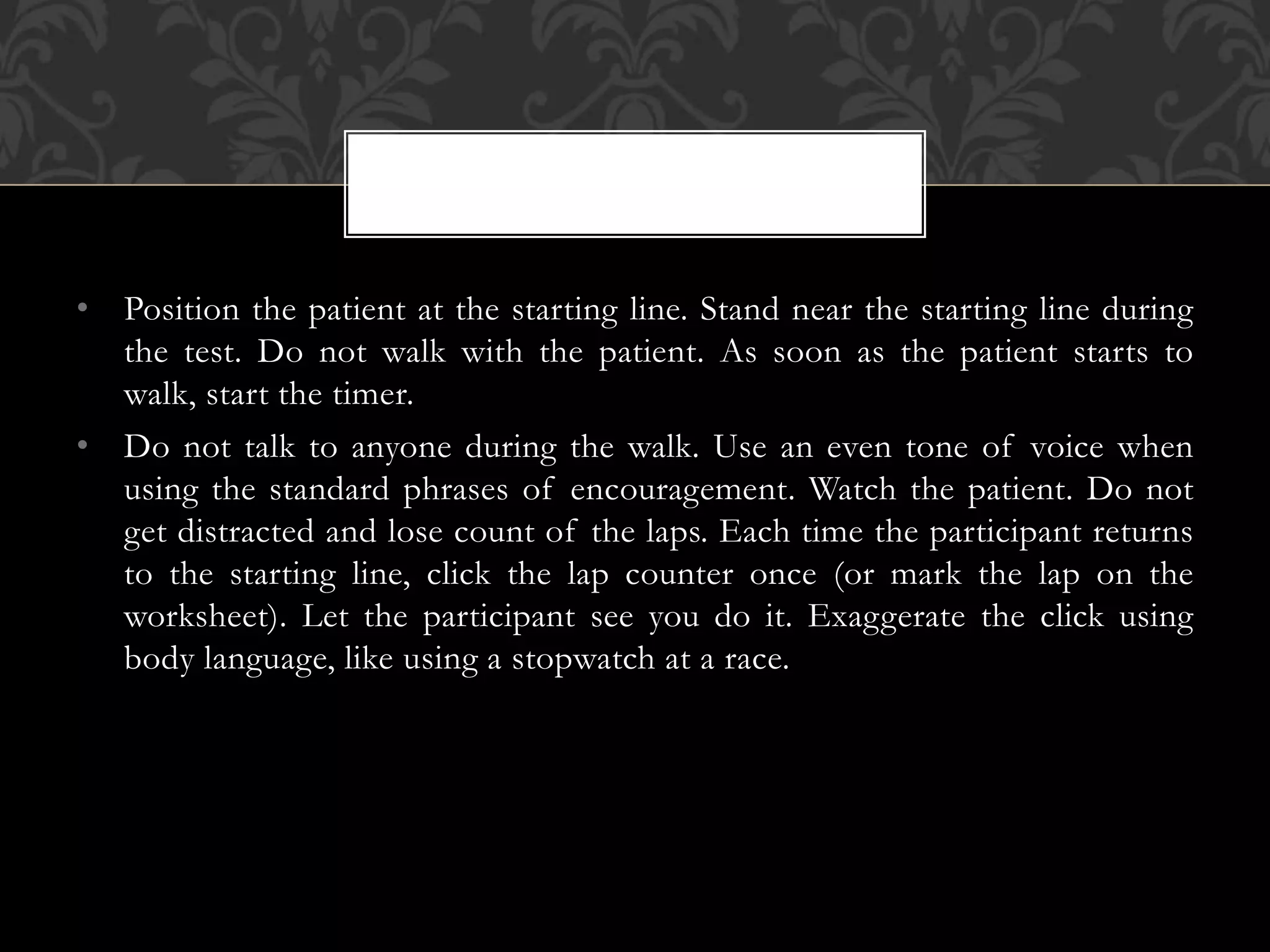 6 minute walk test | PPTX