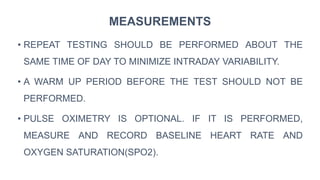 6 minute walk test | PPTX
