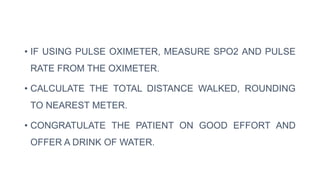 6 minute walk test | PPTX