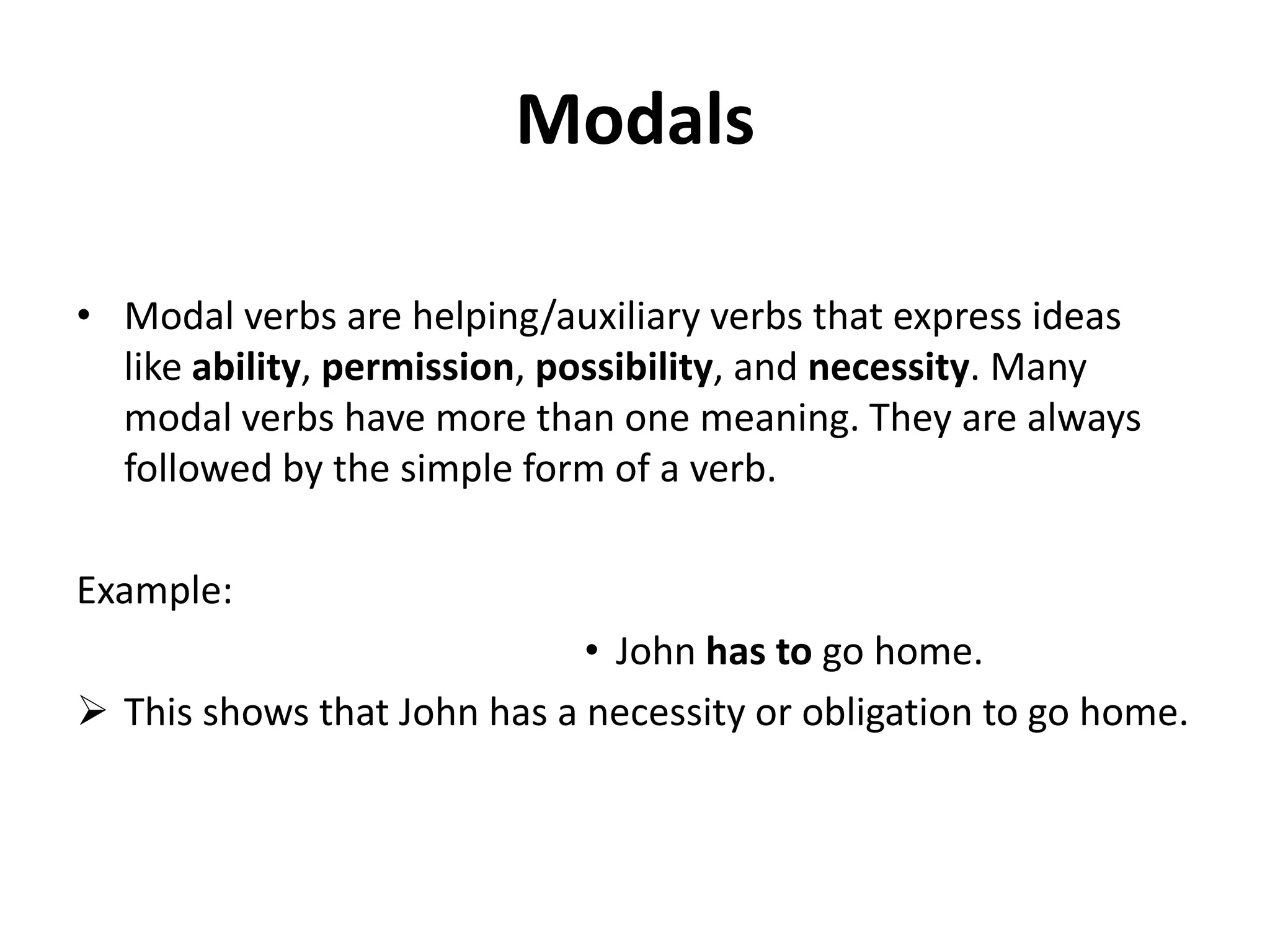 Modals of necessity | PPTX