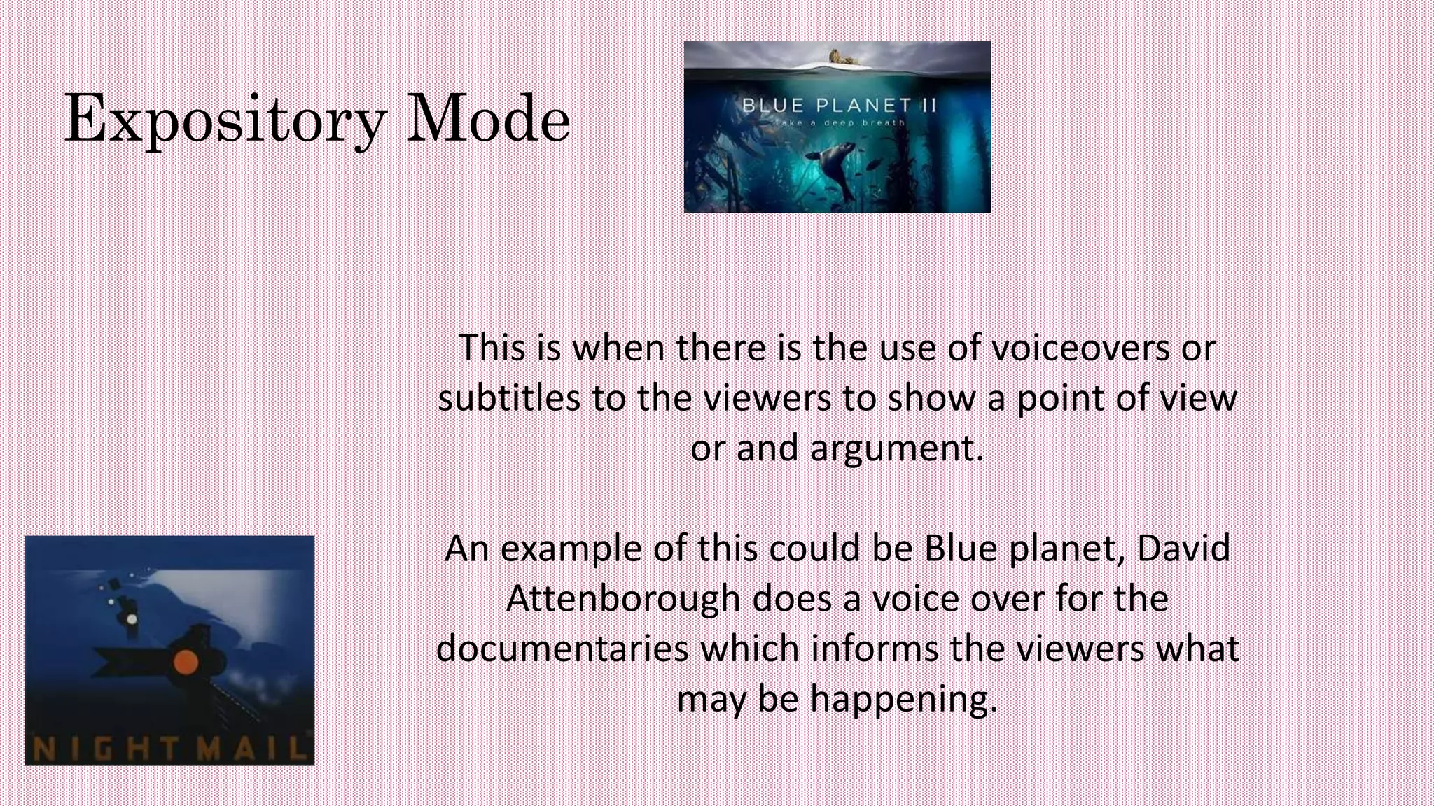 6 modes of Documentary | PPTX